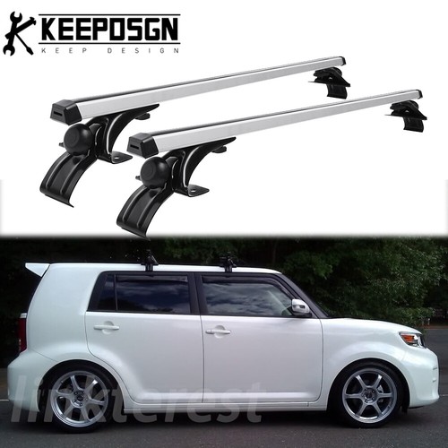 48" Car Top Roof Rack Rails Cross Bars Luggage Carrier Cargo Kayak for ...