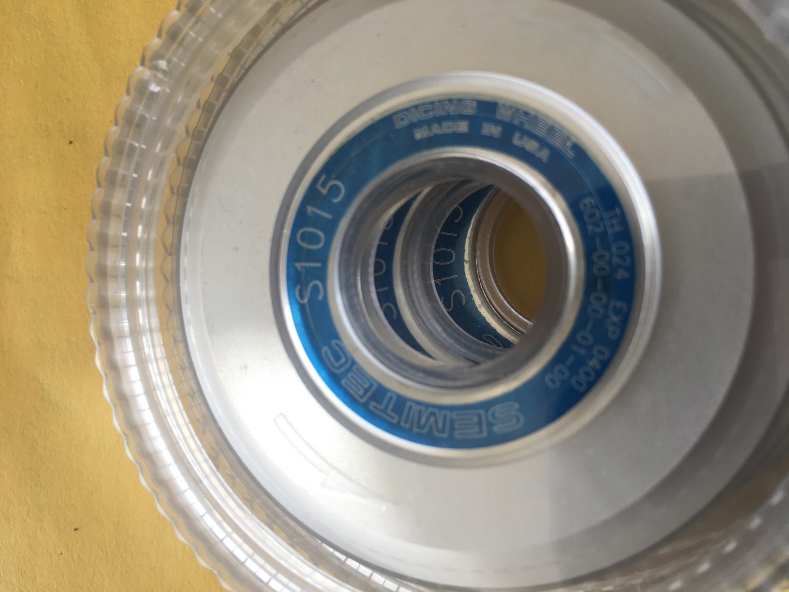 NEW (3) KULICKE SOFFA K&S Semitec S1015 SILICON DICING WHEEL FREE SHIP ...