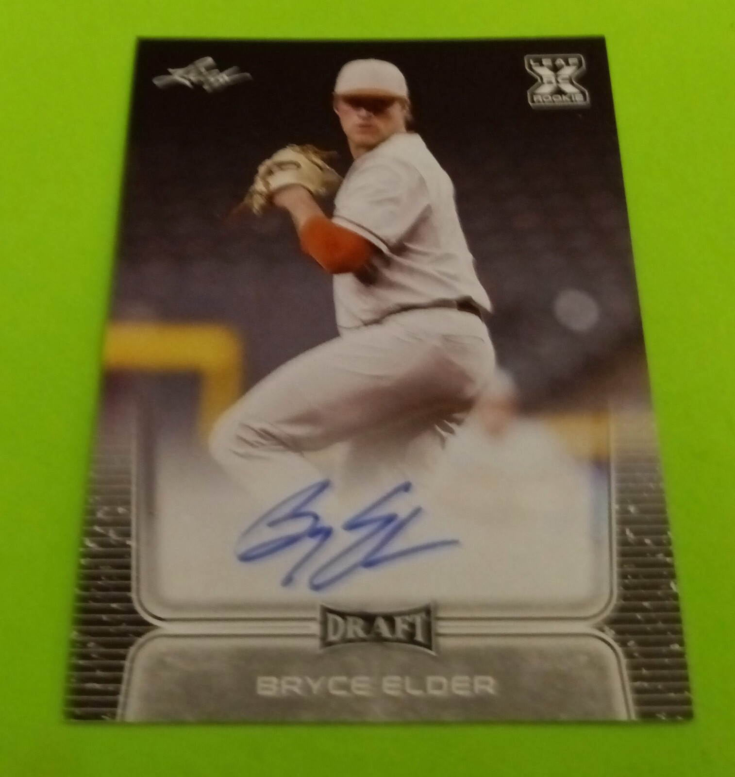 2020 Bryce Elder Leaf ROOKIE AUTOGRAPH Card #BA-BE1 MINT RC Atlanta ...