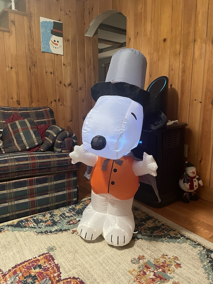 PILGRIM SNOOPY THANKSGIVING HARVEST INFLATABLE AIRBLOWN 4 FT 2014 | eBay