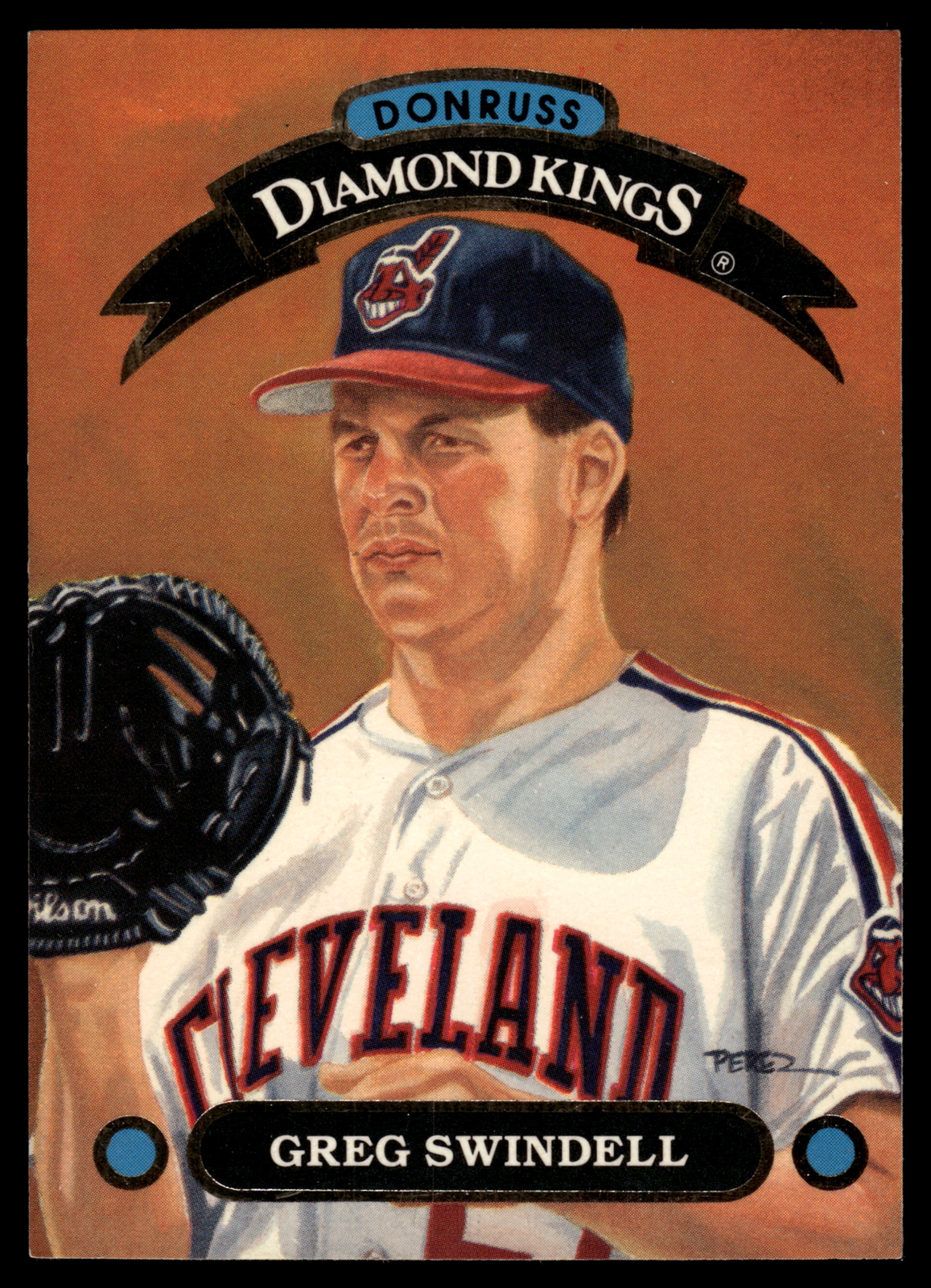1992 Donruss Greg Swindell DK-23 Cleveland Indians Diamond King ...