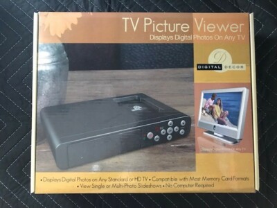 Digital Decor - TV Picture Viewer for any Standard or HD TV | eBay