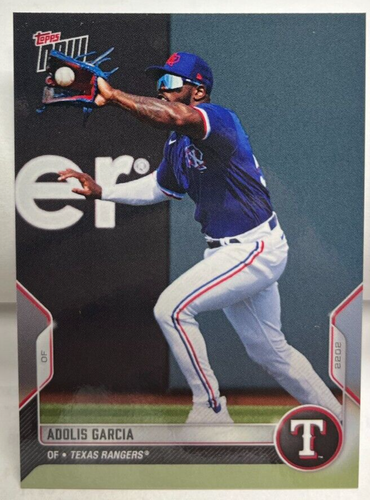 Adolis Garcia 2022 Topps Aujourd'Hui Route Vers Ouverture Jour Sp #OD ...
