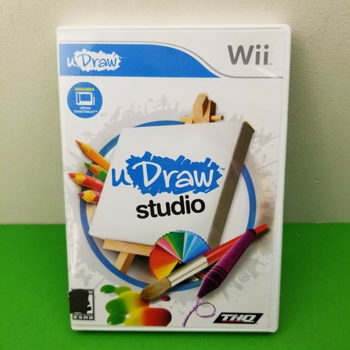 uDraw Studio Wii (Nintendo Wii, 2010) Complete w/ Manual - Tested ...