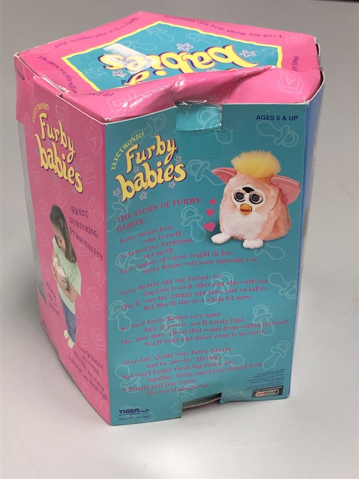 1990s FURBY BABIES MINT SEALED IN ORIGINAL BOX | eBay