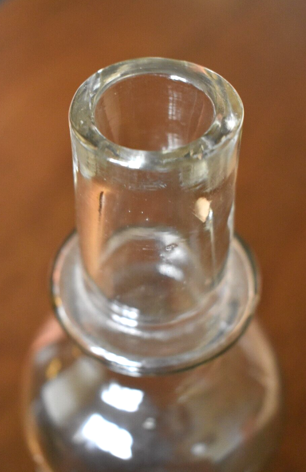 Rare Vintage 1900s Soda Fountain Syrup Back bar Bottle "FOWLER'S SMASH ...