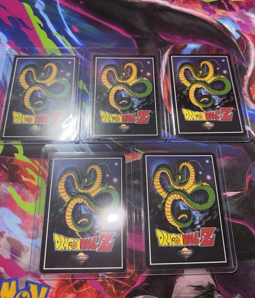 GARLIC JR. THE MERCILESS 2001 SCORE DRAGON BALL Z SET OF 5 LIMITED ...