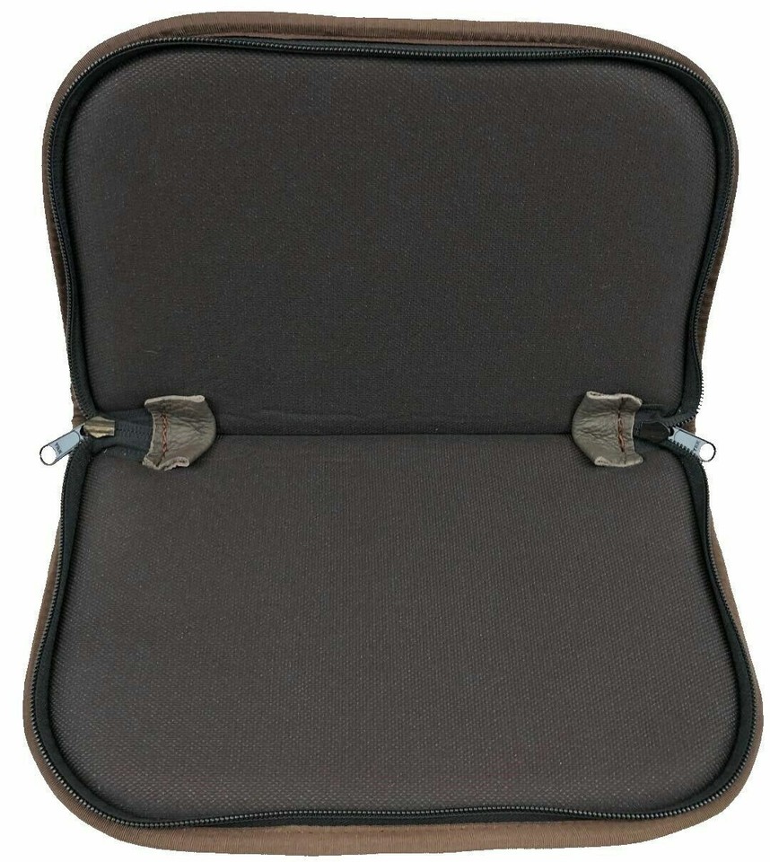 Genuine Suede Leather Handgun Pistol Revolver Case USA Made 13" BROWN ...
