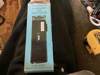 Vintage Radio Shack Micronta 30X Illuminated Microscope With Case | eBay