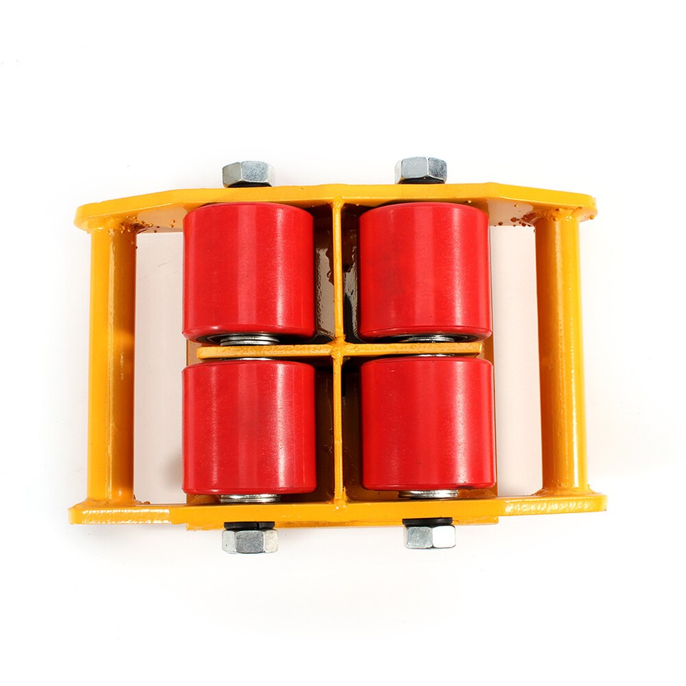 5/8/12Ton Heavy Duty Machine Dolly Skate Machinery Roller Mover Cargo ...