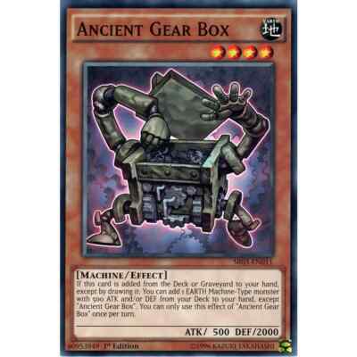 Ancient Gear Box Yu-Gi-Oh! SR03-EN011 1st Common | eBay UK