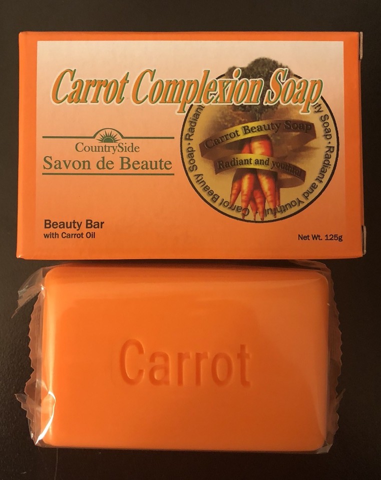 1 DOZEN Carrot Complexion Soap with Carrot Oil 12 BARS 125g Each FREE ...