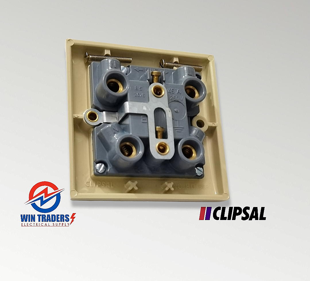 Original Clipsal Sockets,Switches,Plugs,Pattress Back Boxes Connection ...
