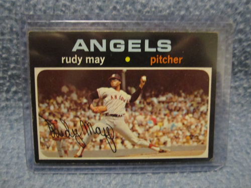 1971 Topps #318 Rudy May Angels VG-EX. | eBay