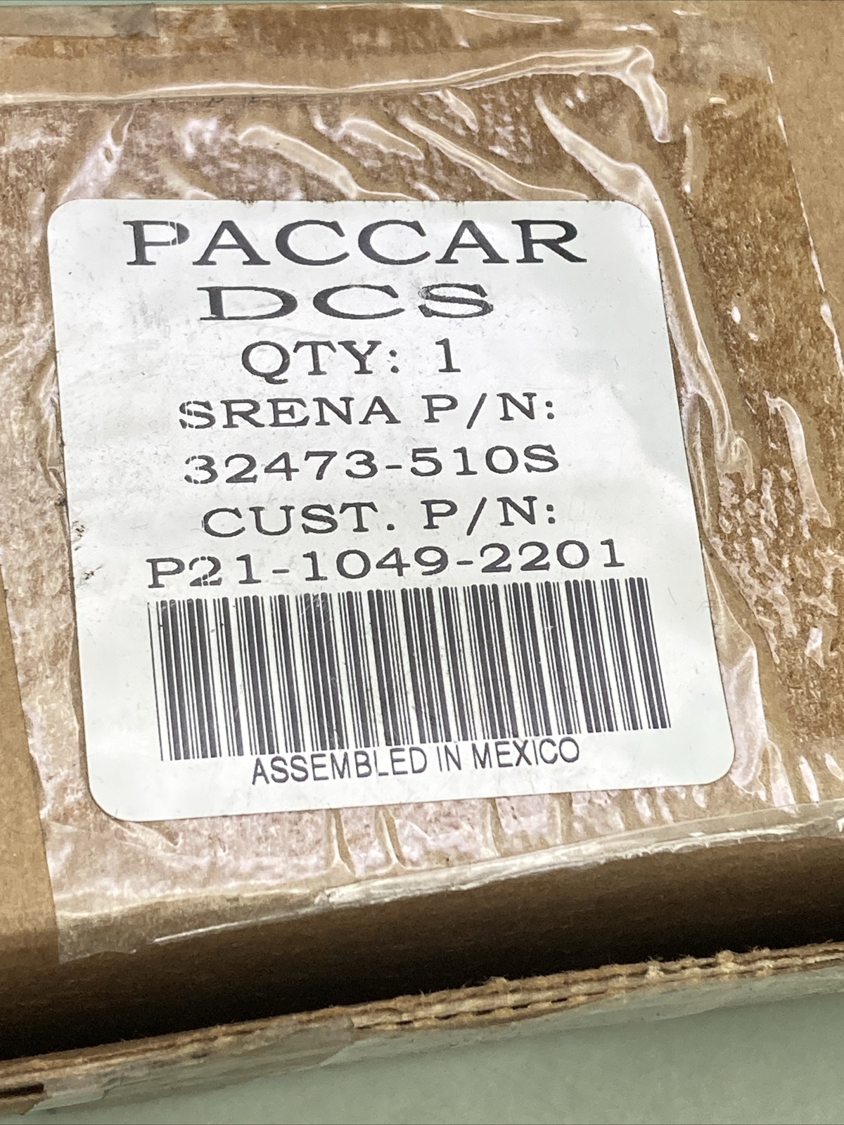 GENUINE PACCAR P21-1049-2201 Window Drivers Side Switch Module for sale ...