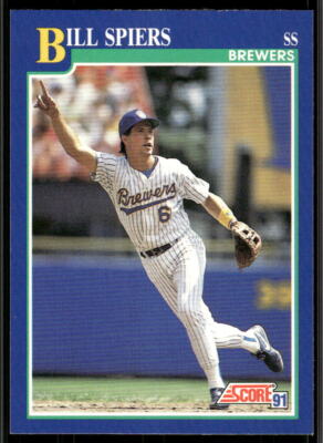 1991 Score #84 Bill Spiers | eBay