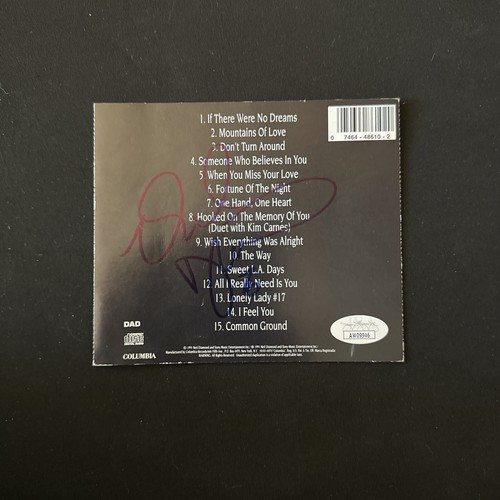 NEIL DIAMOND Signed Autograph CD Insert JSA COA | eBay
