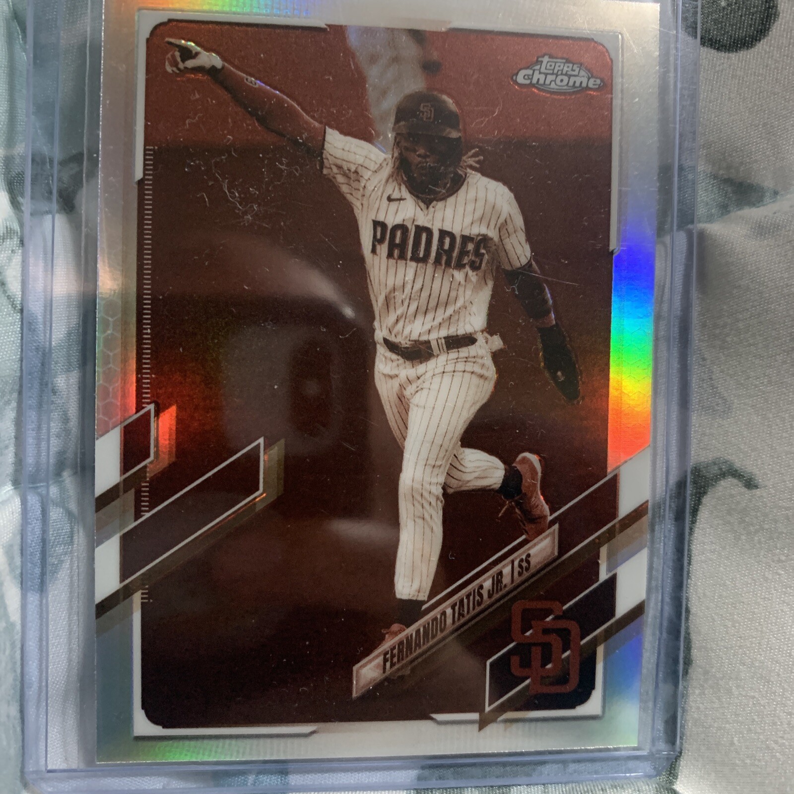 Fernando Tatis Jr. - 2021 Topps Chrome Baseball #1 Sepia Refractor MINT ...