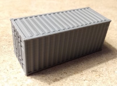 HO Scale Silver Set of 3 20’ Foot Shipping Container Intermodal ...