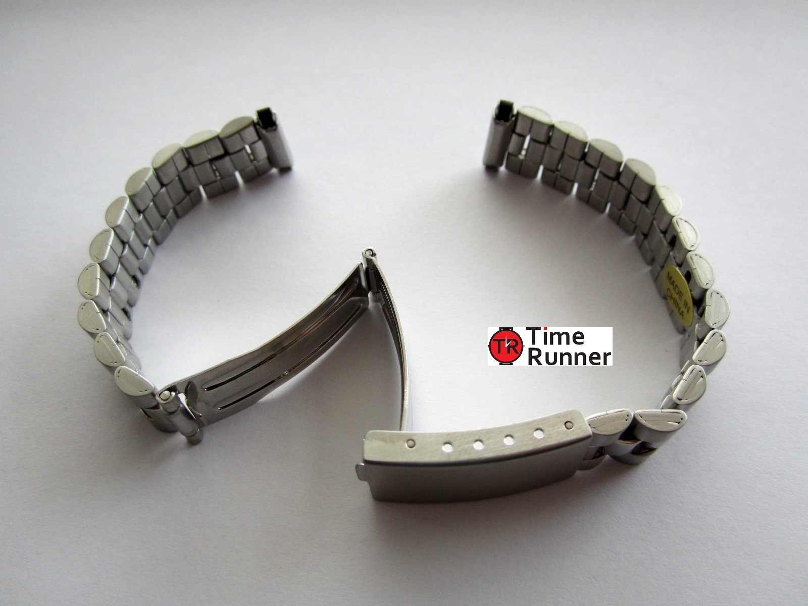 12 mm Woman's President Spring-loaded End Stainless Watch Band Bracelet ...