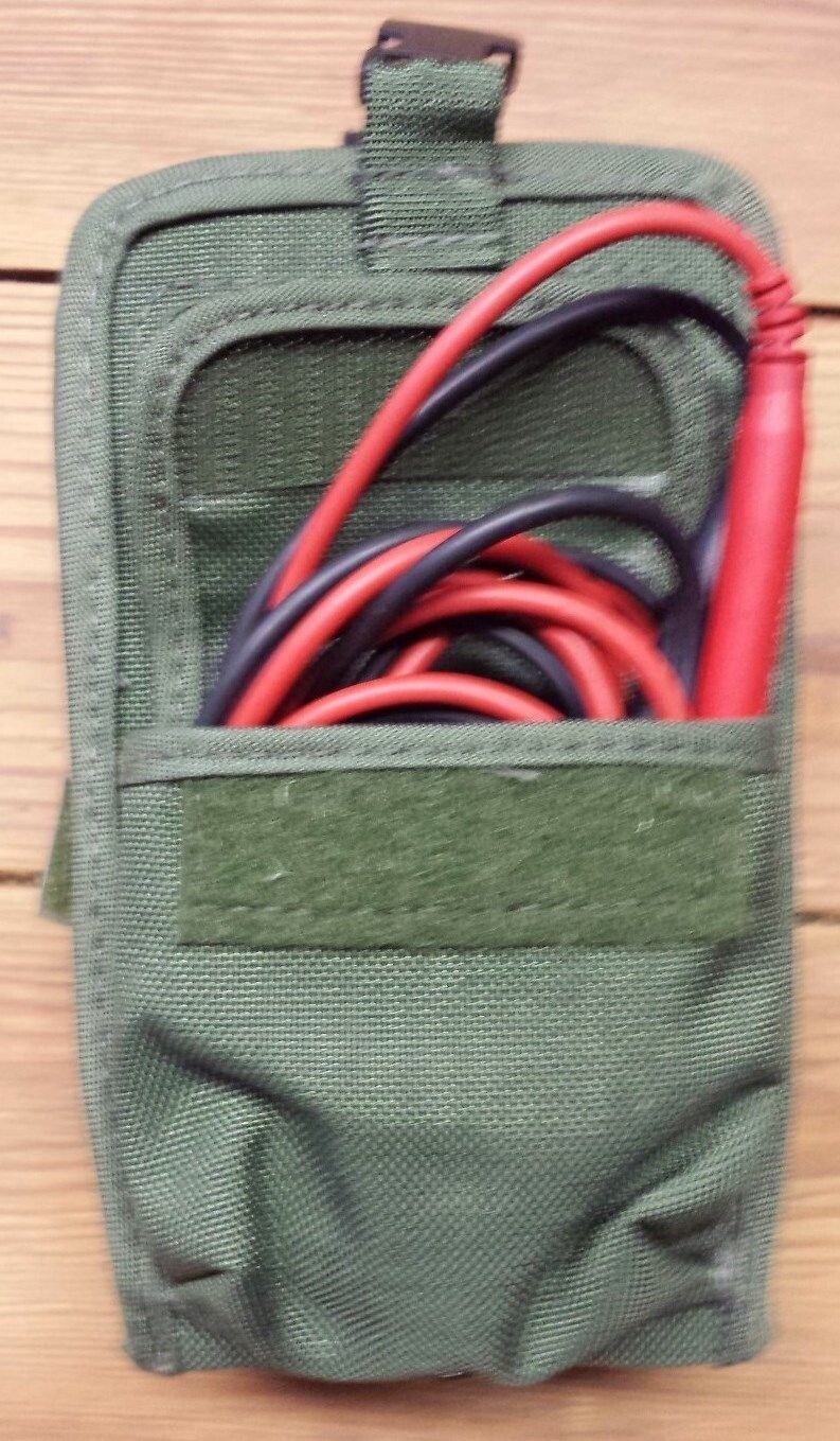 ELECTRONIC COMMUNICATIONS EQUIPMENT CASE POUCH CELL PHONE RADIO GPS ...