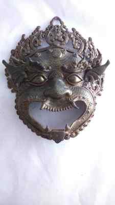 Old Asia bronze mask. Ancien masque en bronze | eBay
