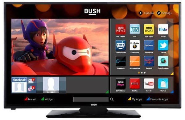 Bush Smart TV DLED32265HDCNTD 32" 720p HD LED LCD Internet TV for sale ...