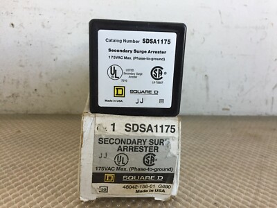 SQUARE D SDSA1175 SECONDARY SURGE ARRESTOR..156 | eBay