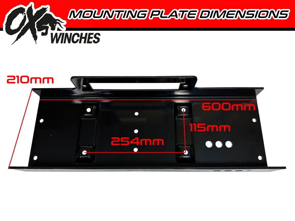 Universal Winch Plate Measurements Amazon.com: EYOUHZ Universal Winch