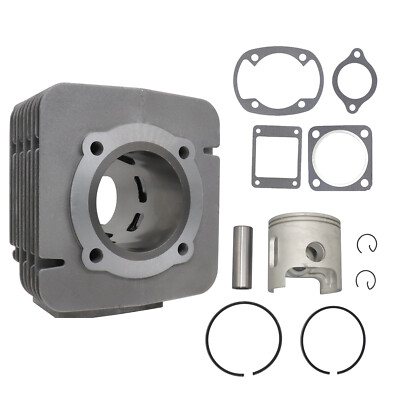 Fits Yamaha G1 2-Cycle Gas Golf Cart Cylinder w/ Piston Kit Top End ...