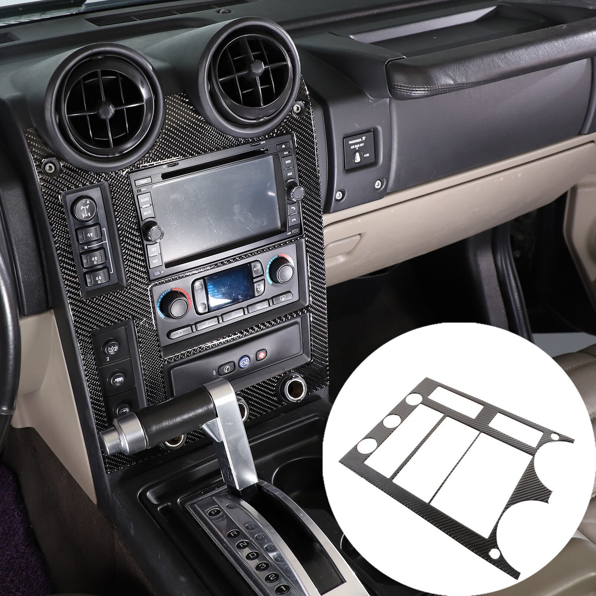 Hummer H2 Custom Dashboard Inside Cormegas Hummer H2: Luxury Meets