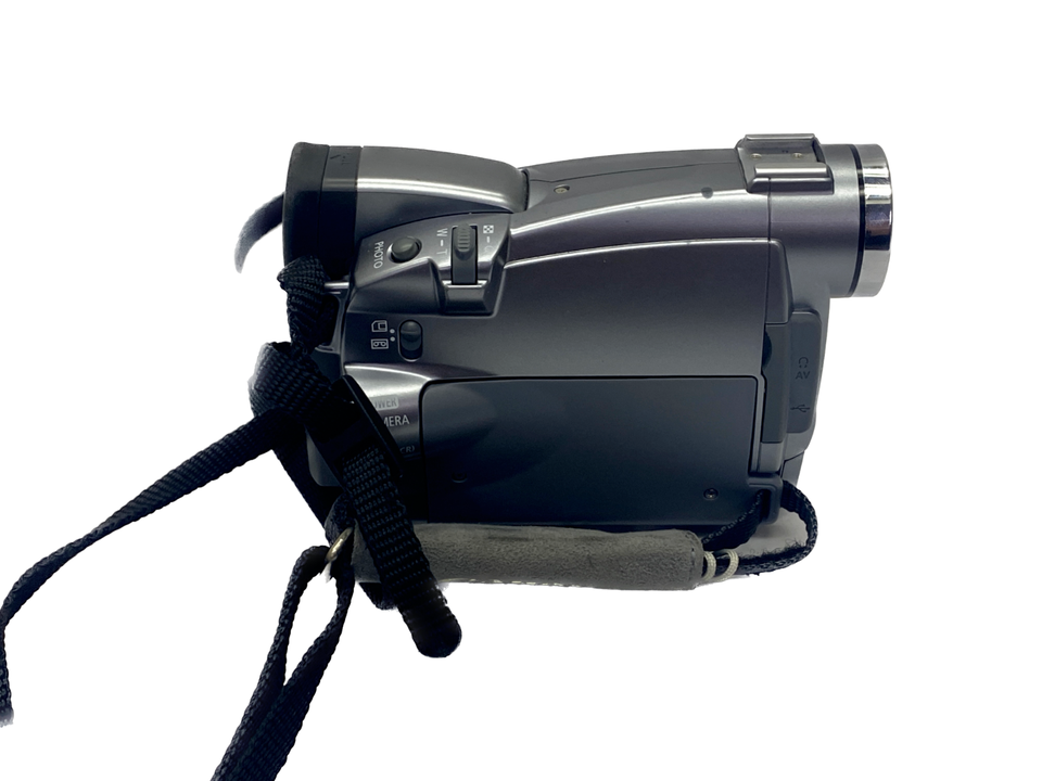 TESTED & WORKS Canon ZR85 MiniDv Digital Camcorder w/ 2 Batteries ...