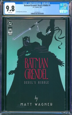 CGC 9.8 == 1993 BATMAN-GRENDEL DEVILS RIDDLE / Highest Graded / Low ...