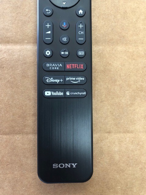 ORIGINAL SONY RMF-TX810U REMOTE CONTROL + BATTERIES | eBay