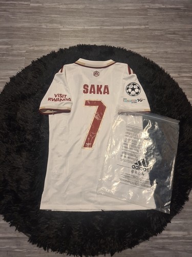 Saka #7 Arsenal Aawy Jersey Adidas Home Kit | Size Men’s Medium | eBay