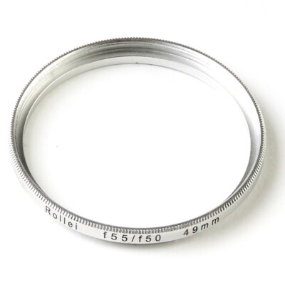 For Rolleiflex 50mm 55mm Lens To B49 mm Filter Ring accessory new | eBay