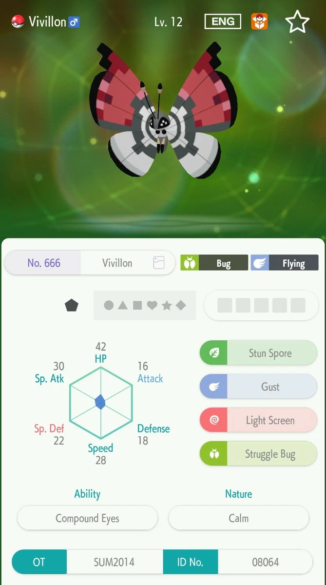 Pokeball Vivillon