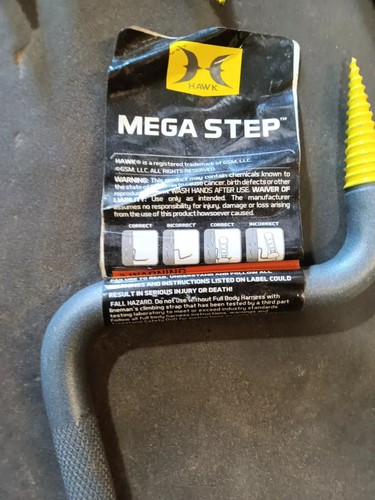 Hawk MEGA STEP Oversized 5" Treestand Climbing Tree Steps 1 Pack | eBay