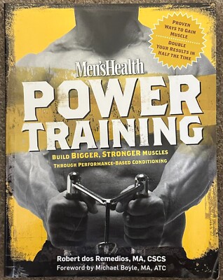 Men's Health Power Training : Build Bigger, Stronger Muscles Through ...