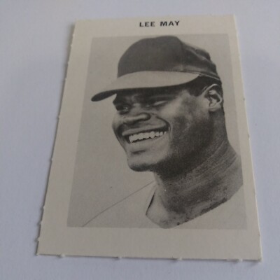 1969 Milton Bradley Lee May Cincinnati Reds Astros Orioles Royals ...