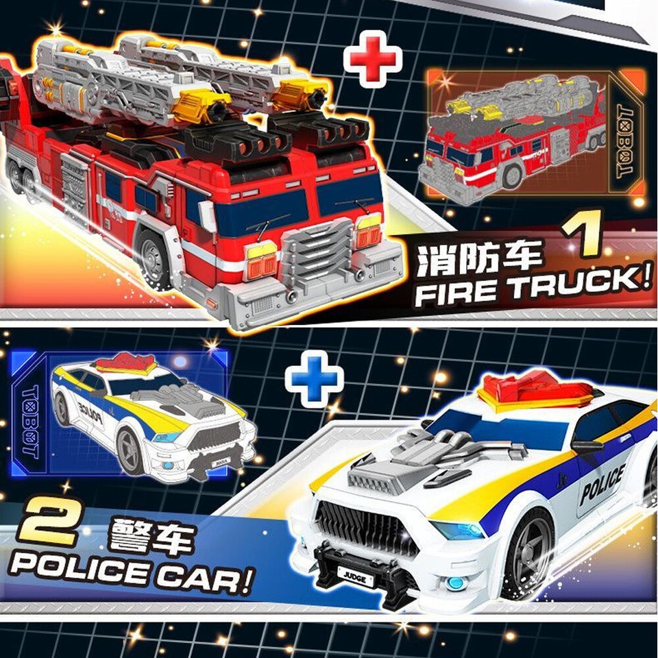 TOBOT V Gigant Saver 4 stage Emergency Combination Giant Justice ...