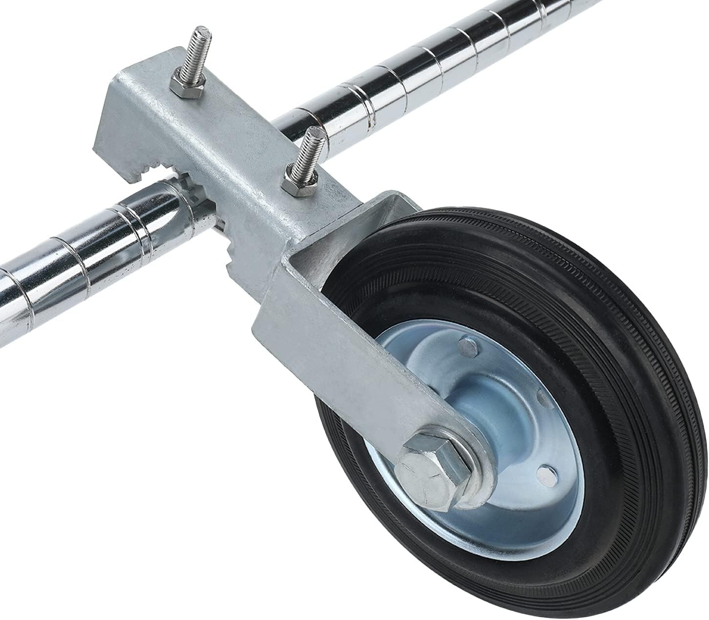 Gate Helper Wheel 1 5/8" Thru 2" Gate Frames 6" Metal Swing Gate ...