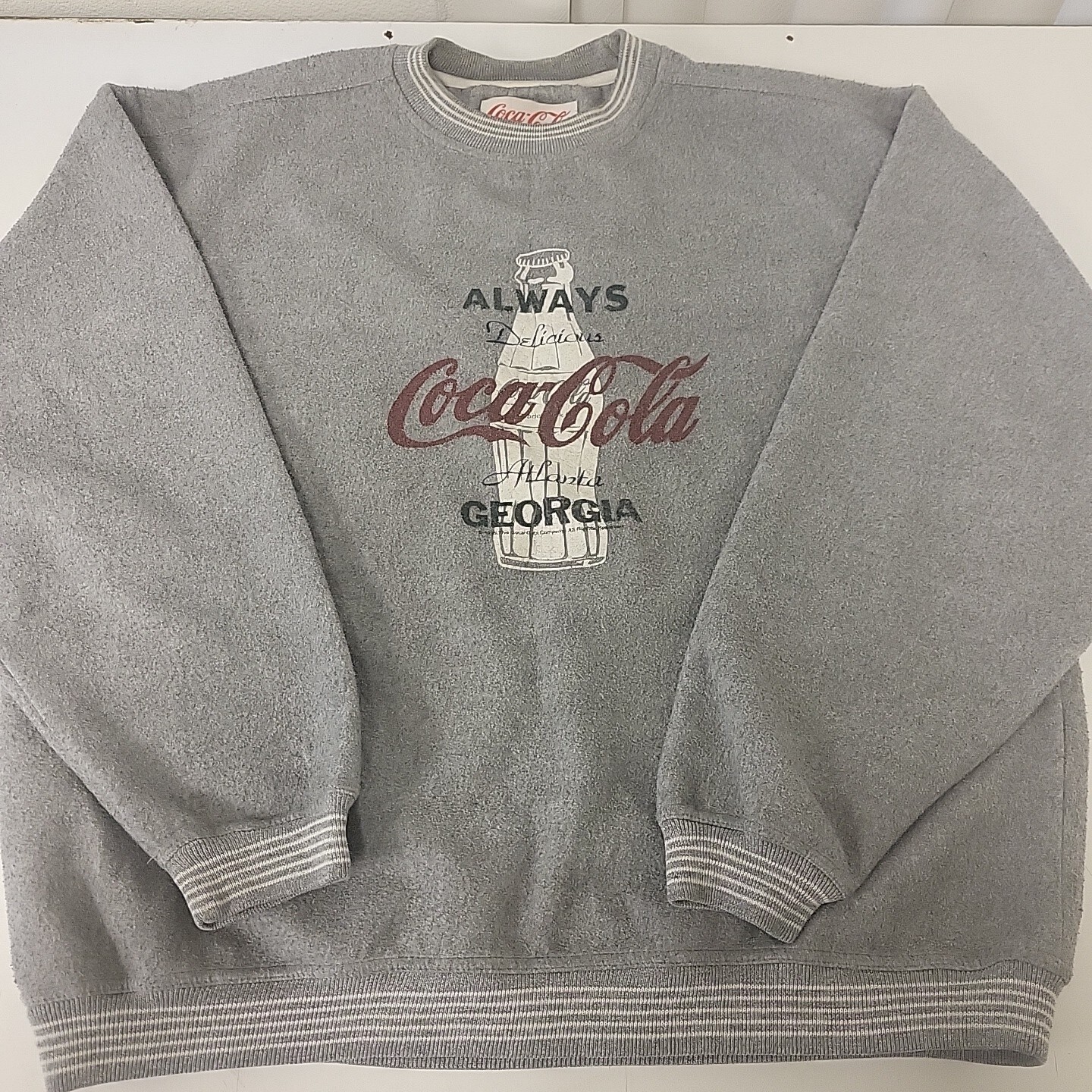 Vintage Coca Cola Atlanta 1995 Crewneck Sweatshirt Gr… - Gem