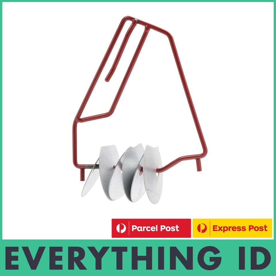 LEADER HELLS BELLS TIN STOCK RATTLE SHEEP MUSTERING WORKING DOG FARM ...