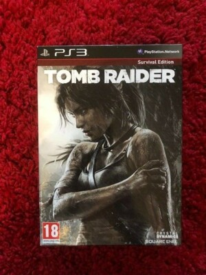 Tomb Raider Survival Edition Sony Playstation PS3 Free Region CIB ...