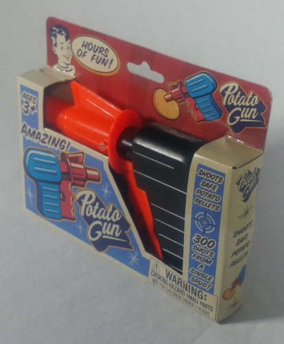 NEW Retro Potato Gun/Spud Gun In Original Packaging NIP 812011021253| eBay