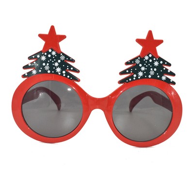 Christmas Novelty Glasses Sunglasses Christmas Tree Photo Props Party ...