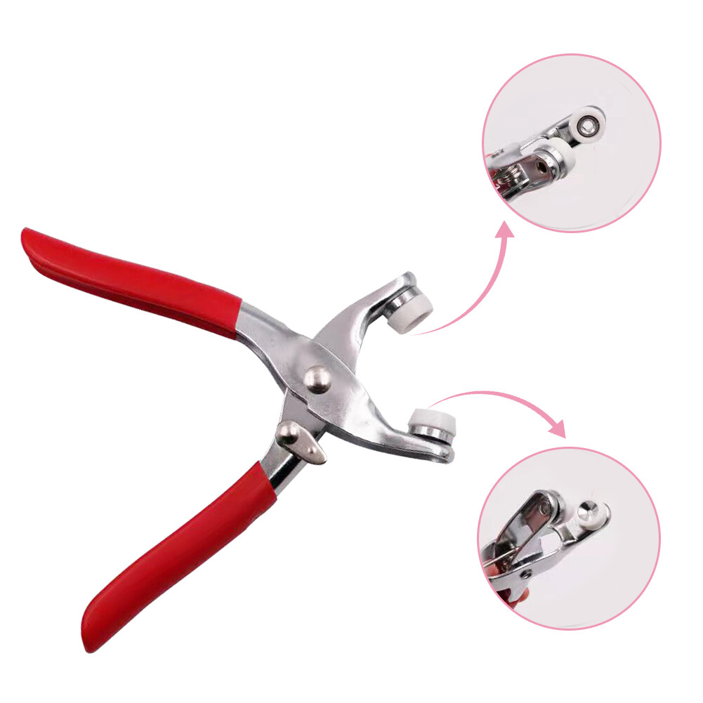 DIY Hand Plier Snap Fastener Portable Garment Crafting Press Studs Kit ...
