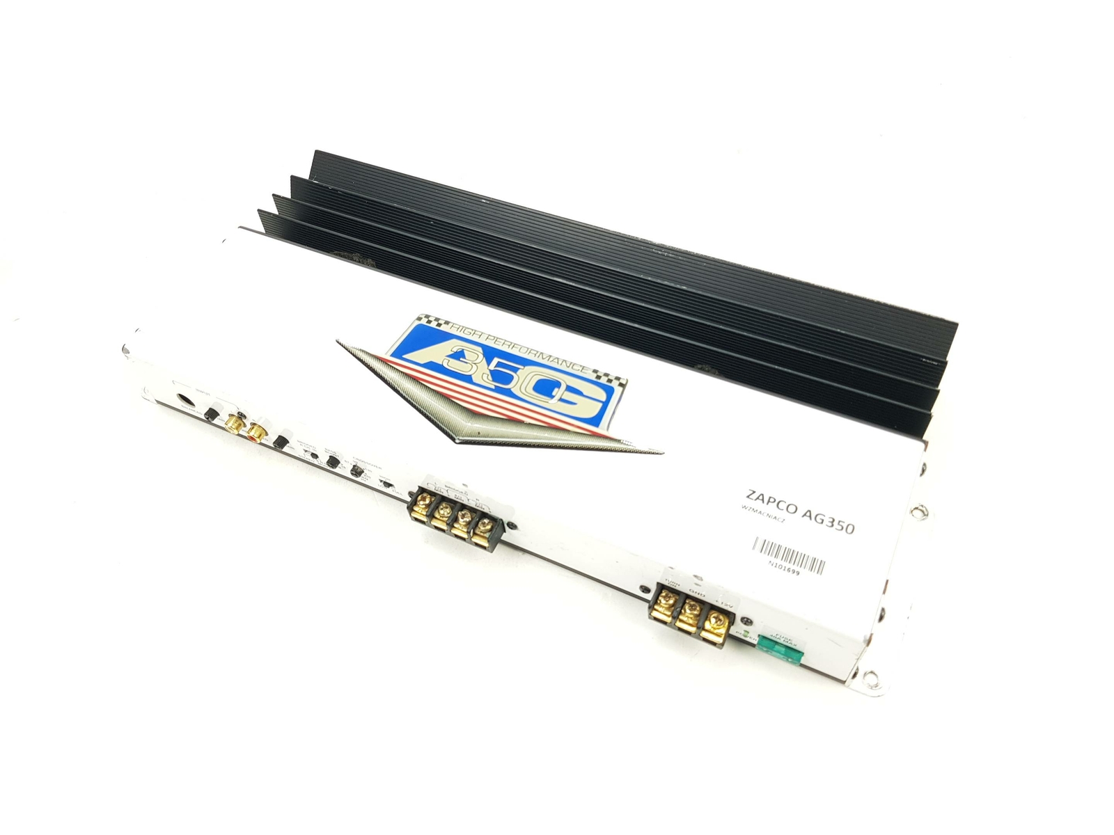 Original Amplifier Booster ZAPCO AG350 Old School 2x100W 4OHM, 2x170W ...