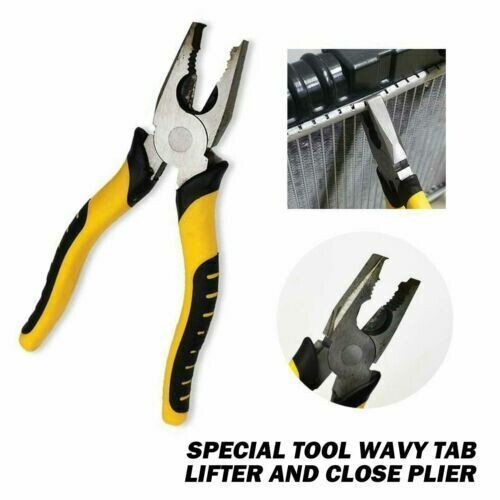 Heavy Duty Car Truck Radiator Tank Wavy Tab Lifter and Close Plier ...